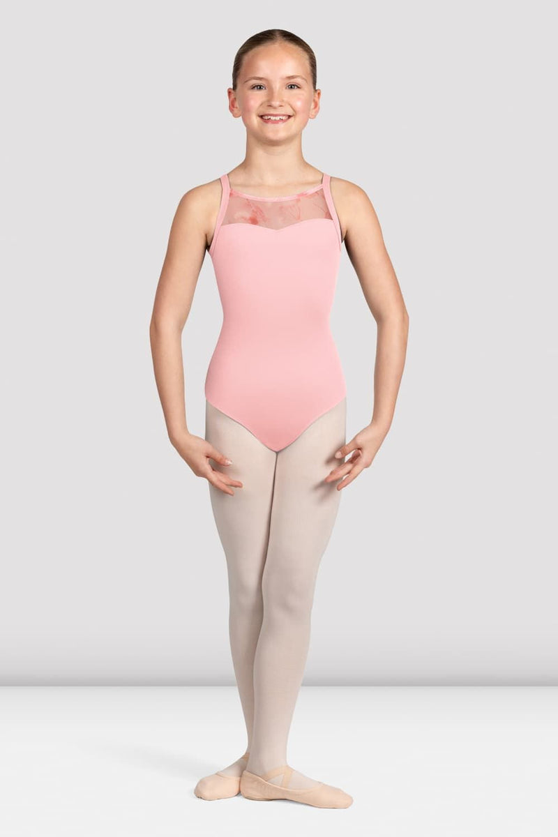 Maillot Niña Camisola Floral Lila, Rosa – BLOCH Dance EU