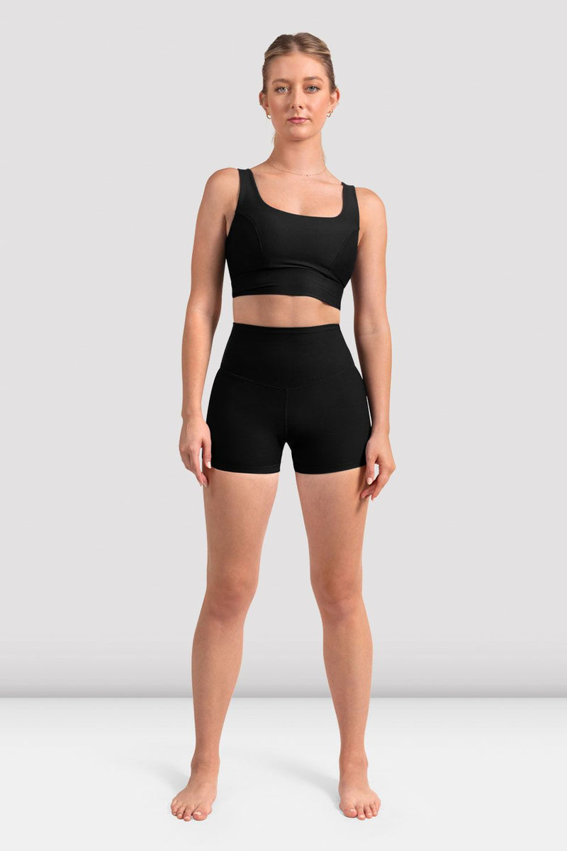 BLOCHsculpt™ 3" Women's High Compression Biker Short - Ebony | BLOCH ...