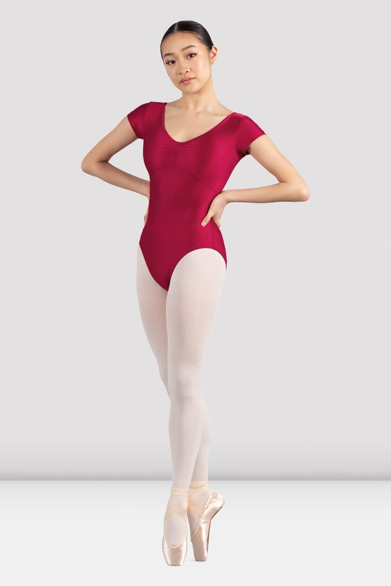 Ladies Mirella Glow Cap Sleeve Leotard, Red – BLOCH Dance EU