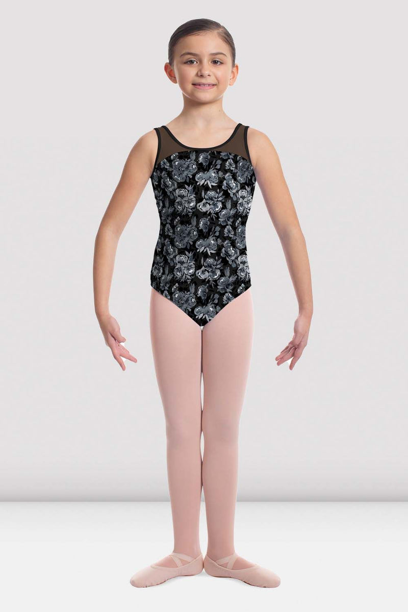 Girls Mirella Jardin Mesh Tank Leotard, Black – BLOCH Dance EU